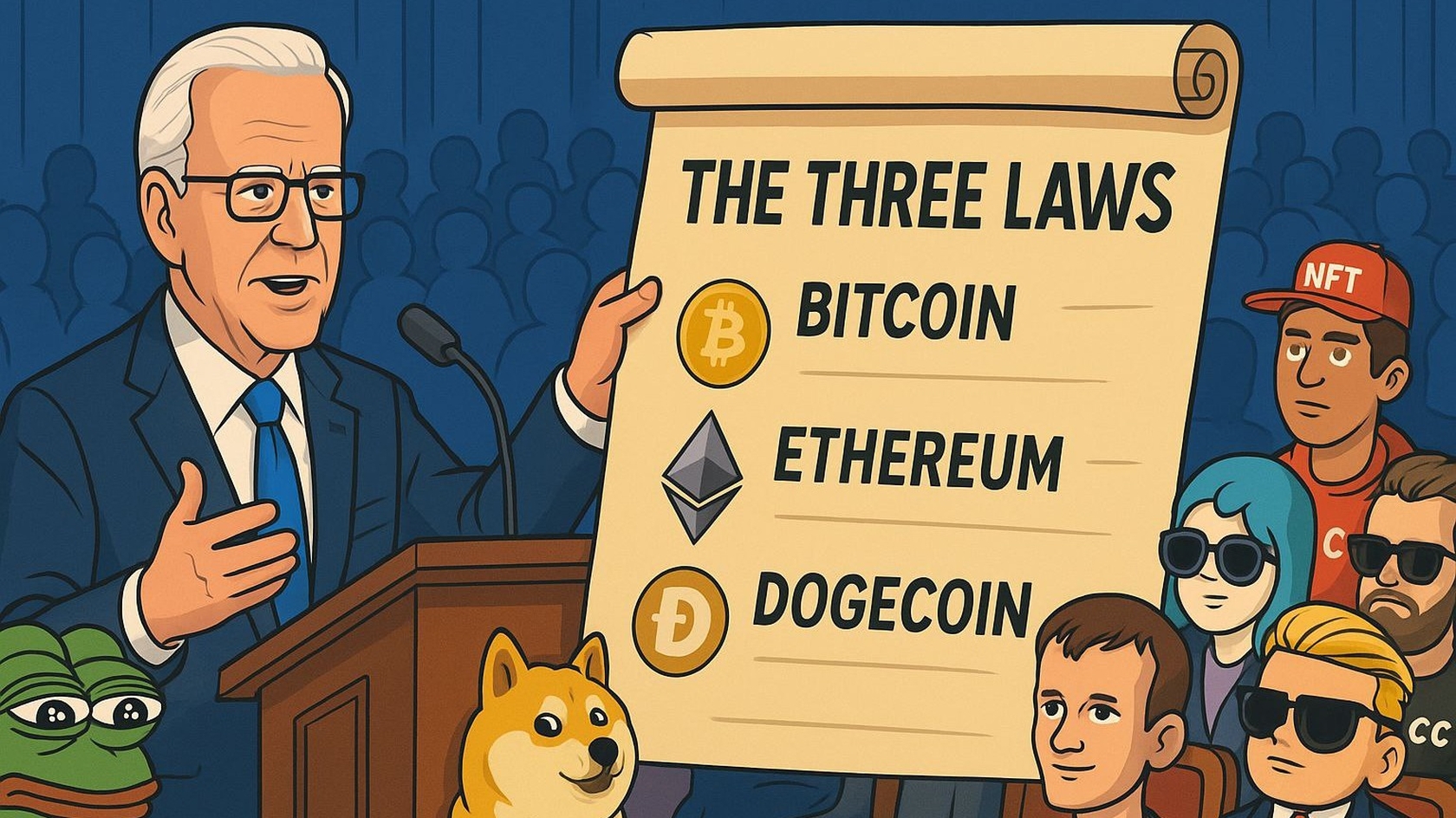 The New Laws of US Crypto: GENIUS, CLARITY & Anti-CBDC Acts on NFT.EU